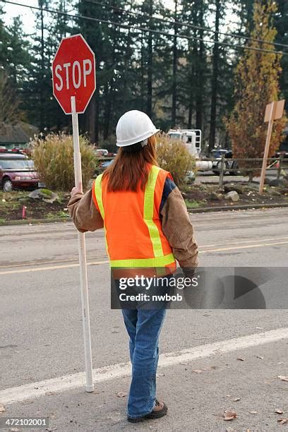 Highway Flagger Photos And Premium High Res Pictures Getty Images