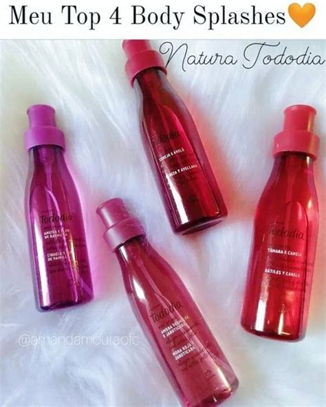 AMANDA SACARDO CACHOS on Instagram Esses são meu Top Body Splashes da Linha Natura Tododia