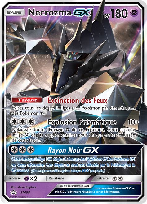 Necrozma GX Promo SM 58 Poképédia