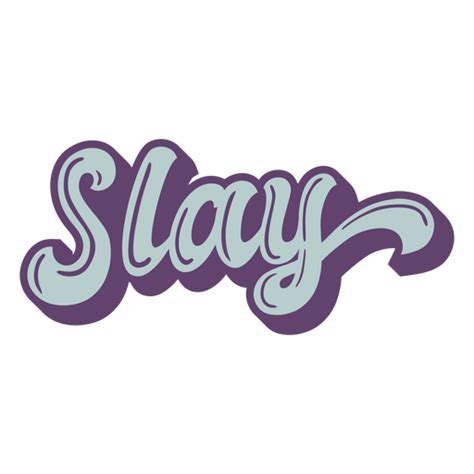Diseño PNG Y SVG De Palabras Populares Matar Letras Para Camisetas