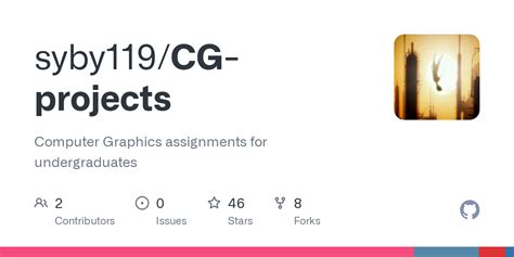 Github Syby119cg Projects Computer Graphics Assignments For