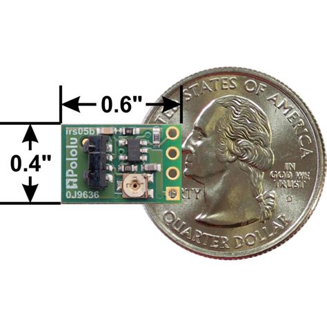 pololu 38 khz ir proximity sensor fixed gain high brightness robotshop