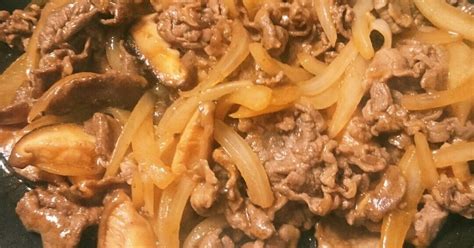 牛薄切りとたまねぎで♪ケチャしょうゆ炒め By のり子のおかず♪ 【クックパッド】 簡単おいしいみんなのレシピが368万品