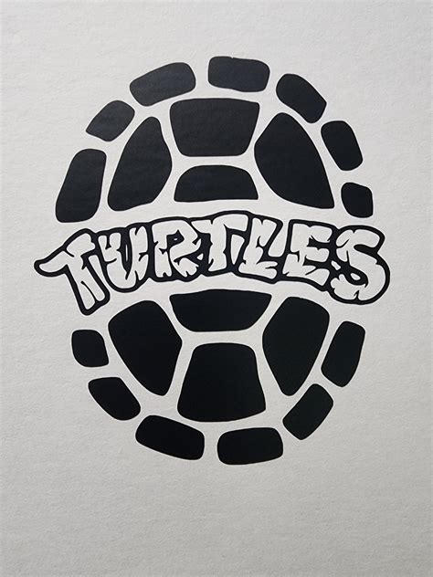 Tmnt Turtle Shell Logo Vinyl Decal Teenage Mutant Ninja Turtles Fan