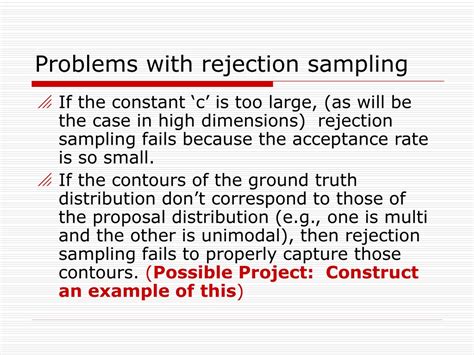 ppt exploring monte carlo methods for sampling and estimation