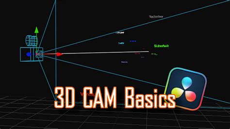 3D CAM Basics DaVinci Resolve Tutorial YouTube