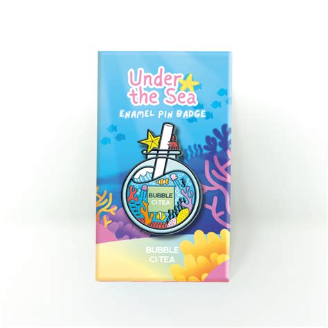 Under The Sea Pin Limited Edition Bubble Citea