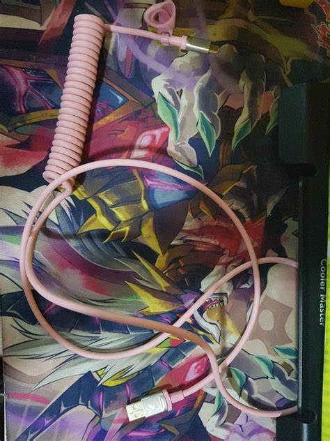 Akko Coiled Wire Type C Computers And Tech Parts And Accessories Computer Keyboard On Carousell