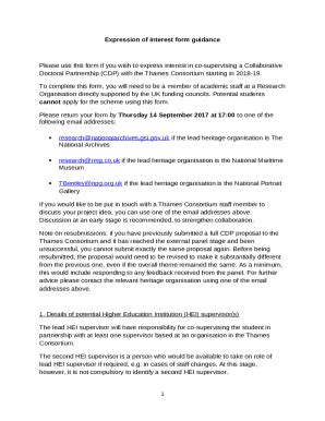 Expression Of Interest Template Uk Doc Template PdfFiller