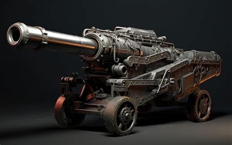 Premium Photo Military Might The Mm Gun Mortar Unleashed