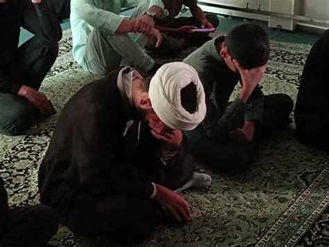 خبرگزاری حوزه تصاویر مراسم بزرگداشت شهید سید حسن نصرالله در مدرسه