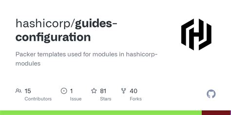 Issues · Hashicorp Guides Configuration · Github