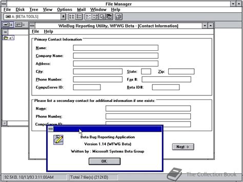 Microsoft Windows For Workgroups 3 11 3 11 300 1993 10 13 The Collection Book
