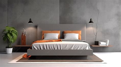 การแสดงภาพ 3 มิติอันน่าทึ่งของการออกแบบห้องนอนสไตล์มินิมอลร่วมสมัย สำรวจเตียงสมัยใหม่ ม้านั่ง