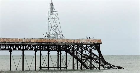 Colwyn Bay Pier To Become Shortened Boardwalk After Storm Doris