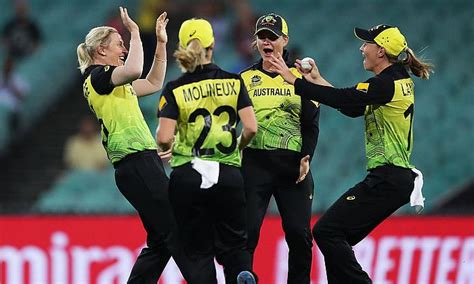 Icc Womens T20 World Cup Australia Beat South Africa By 5 Runs Dls