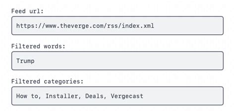 Loopwerk Announcing A Trump Filter For Rss Feeds Built With Django