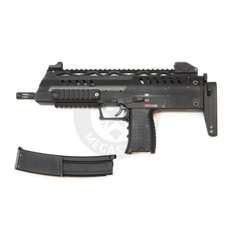 We Tech Smg 8 Airsoft Gbb Sub Machine Gun Black Airsoft Megastore