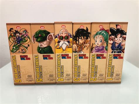 龍珠 Dragon Ball Dvd Box Set 全套 興趣及遊戲 音樂、樂器 And 配件 音樂與媒體 Cd 及 Dvd