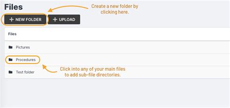how to use cloud file storage file folder structure jobman