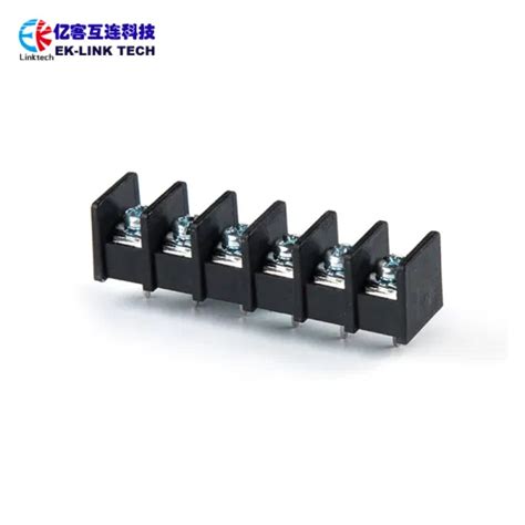 Pcb Type Barrier Terminal Block Waterproof Types Barrier Terminal Block Pitch 762mm Pcb