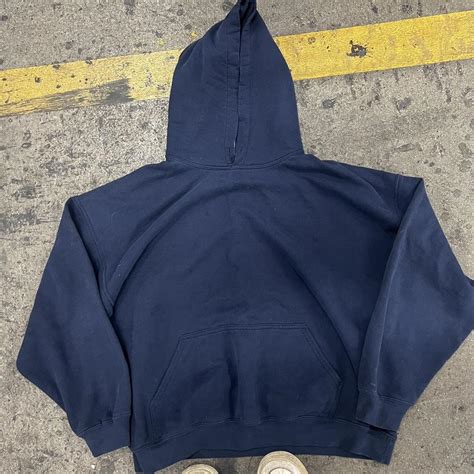 Vintage 80s Blank Gilden Hoodie Great Fit Tagged Depop