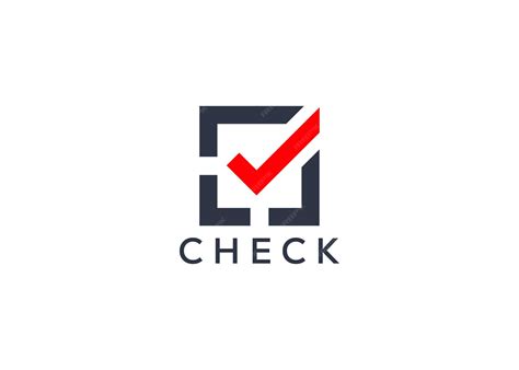 Premium Vector Creative And Minimal Check Mark Logo Vector Template