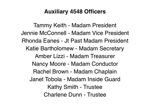 Auxiliary Williamsburg Eagles Social Club