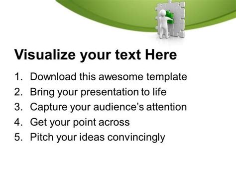 Fix All Problem With One Solution PowerPoint Templates Ppt Backgrounds For Slides