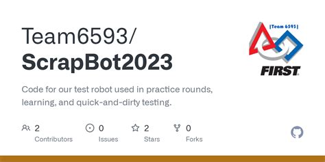 scrapbot2023 src main java frc robot main java at main · team6593