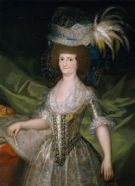 Maria Luisa Of Parma By Francisco De Goya Fine Art Print