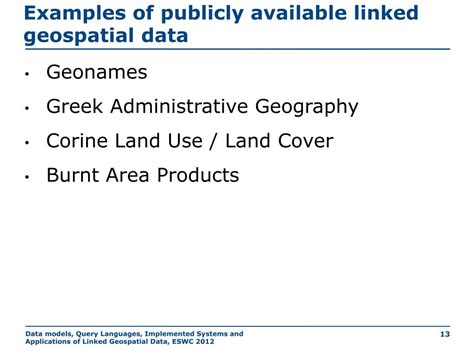 ppt geospatial data in the semantic web stsparql powerpoint