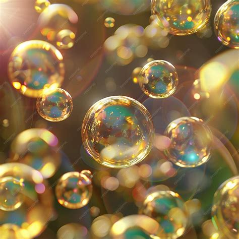 Background Is So Many Bubles Premium Ai Generated Image