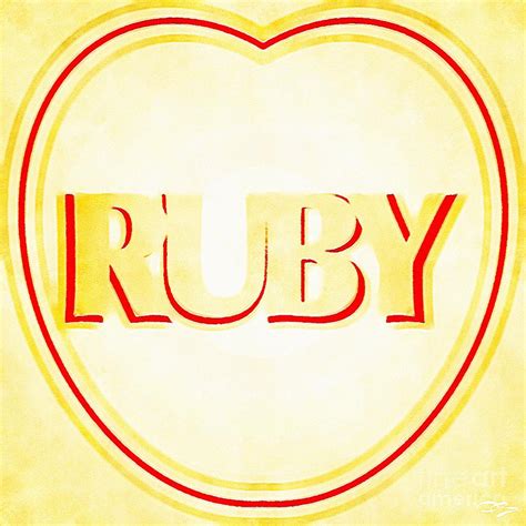 Ruby Name Logo