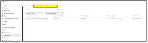 event hub enable connectivity from trusted microsoft service without