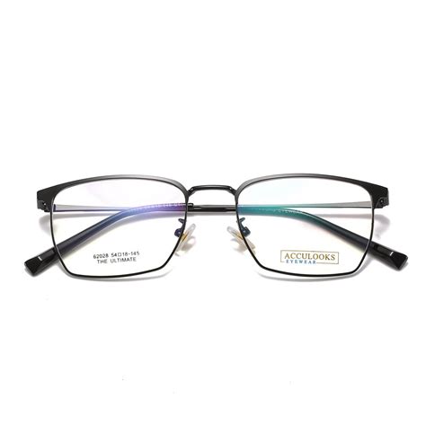 Unisex Black Metal Spectacle Frames At Best Price In New Delhi Id