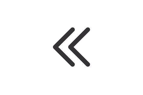 Animated Skip Arrow Linear Ui Icon Outline Icons ~ Creative Market