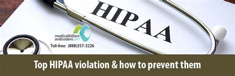 Top HIPAA violation and how to prevent them | Hipaa violations, Billing ...