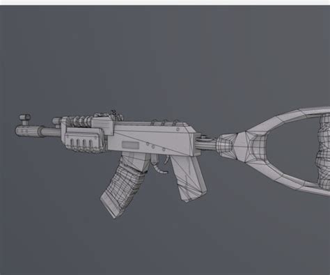 Artstation Rust Ak Game Assets