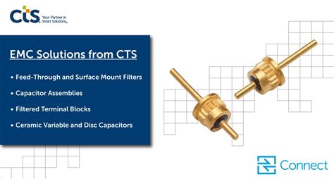 Cts Corporation On Linkedin Emi Rfi Filters And Capacitor Solutionspdf