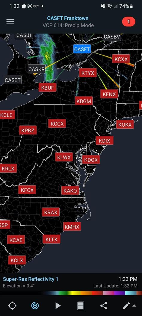 Radarscope Bug R Meteorology