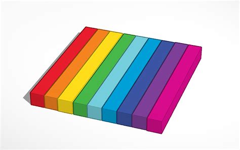 3d Design Jamie The Rainbow Tinkercad