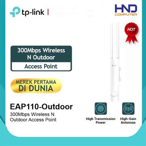 Jual TP Link EAP110 Wireless Access Point Outdoor Shopee Indonesia