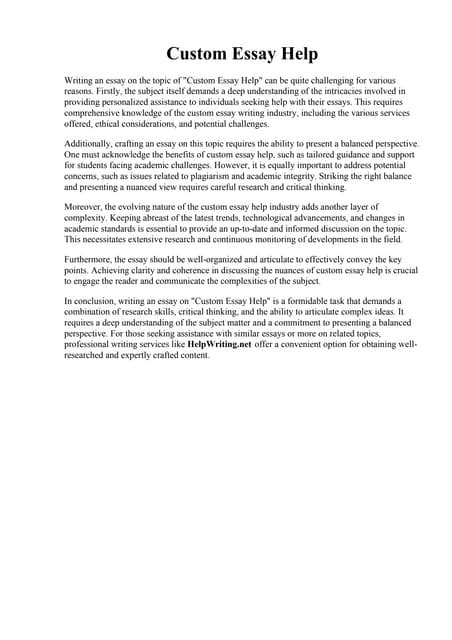 Mba Essay Structurepdf