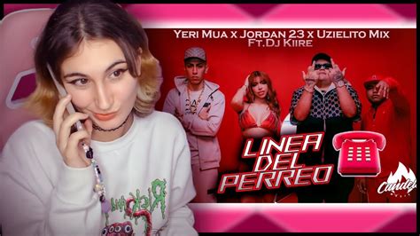 YQUEN REACCIONA YERI MUA Y A CRY Línea del Perreo Uzielito Mix Yeri