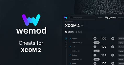 XCOM Cheats Trainers For PC WeMod XCOM Cheats Trainers For PC WeMod