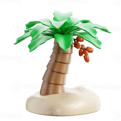 3d Date Tree Illustration 52010969 Png