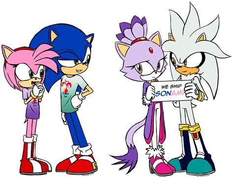 Sonamy And Silvaze By Az Derped Unicorn On Deviantart