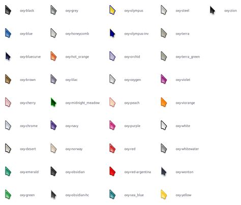 Install Oxygen Cursors On Debian Using The Snap Store Snapcraft