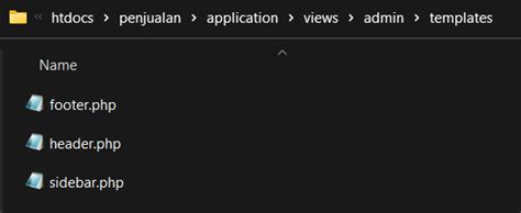 Membuat Aplikasi Penjualan Dengan Codeigniter Membuat Template 3 Lebak Cyber